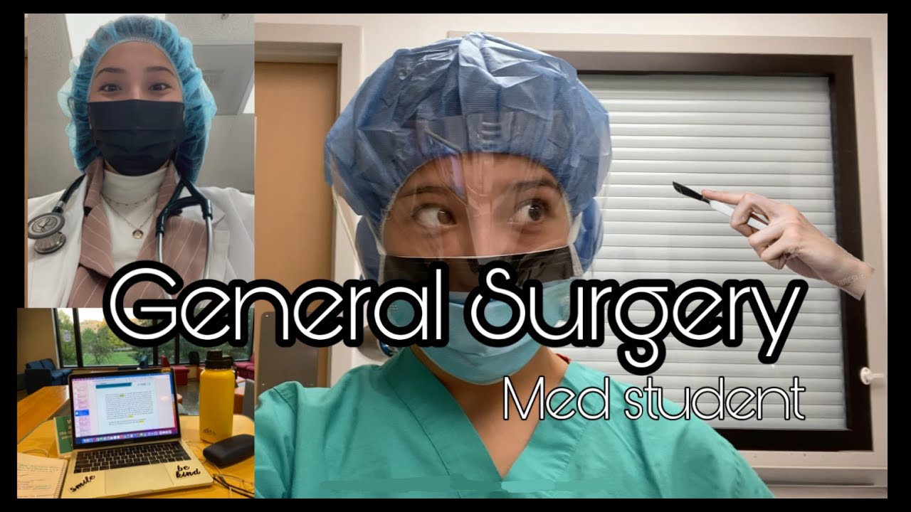 Vlog Medical Student General Surgery Rotation Med School Youtube
