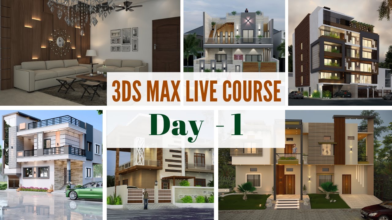 3ds Max Live Professional Training Introduction Of 3ds Max Day 1