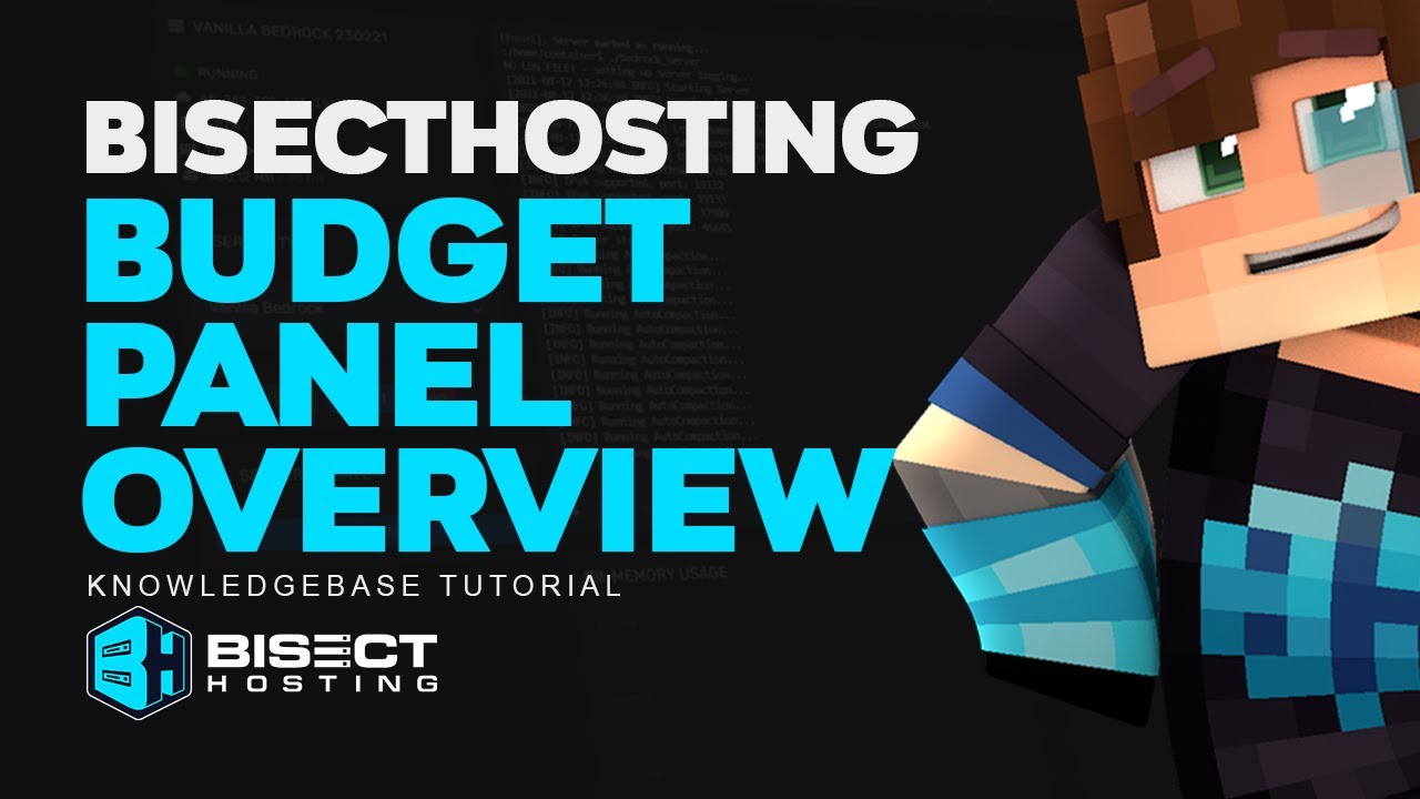 Bisecthosting Budget Panel Overview Youtube