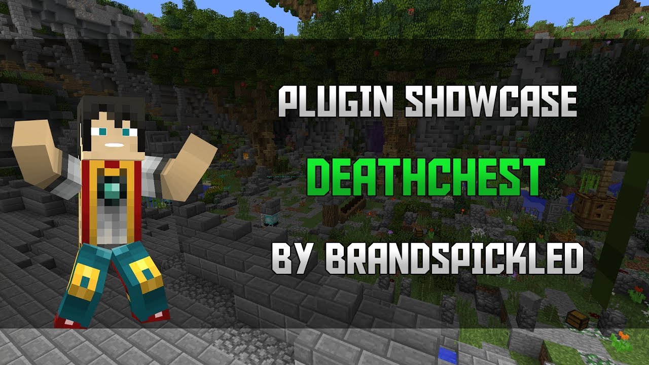 Minecraft Plugin Showcase Deathchest Youtube