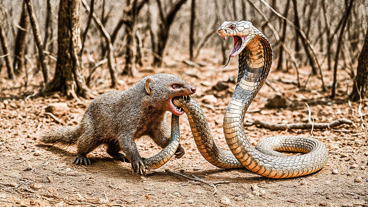 How Does This Tiny Mongoose Kill King Cobras Youtube