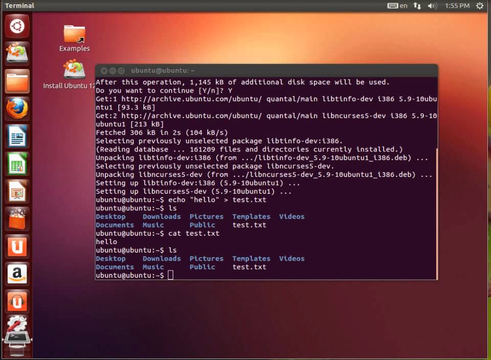 Lesson 1 Installing Ncurses On Ubuntu Youtube