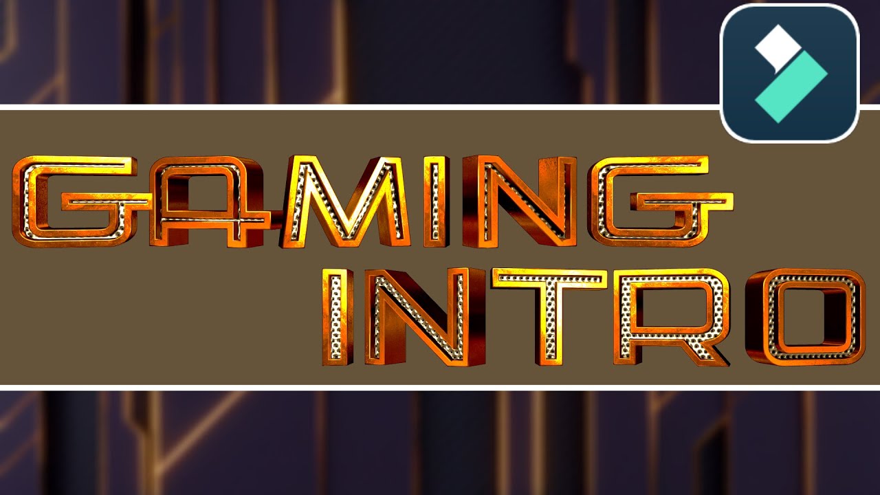 Creating A Logo Intro For A Youtube Channel In Filmora 12 Youtube
