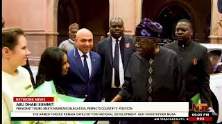 Abu Dhabi Sustainability Week 2026 President Tinubu Leads Nigerian ...