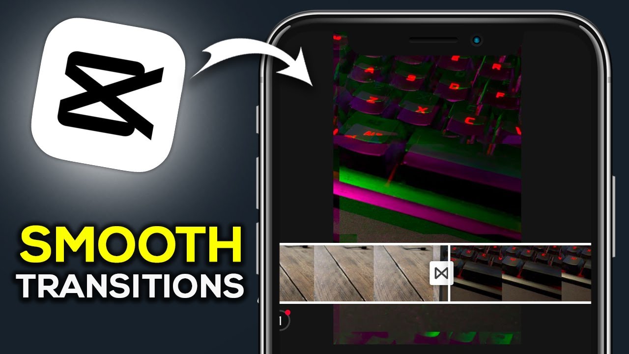 How To Make Smooth Transitions On Capcut Mobile Youtube
