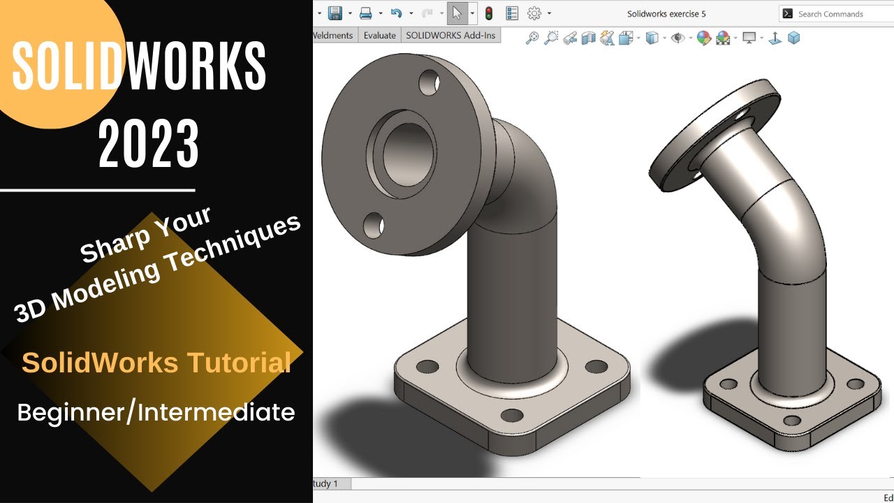 Solidworks Tutorial For Beginners 3d Modeling Techniques Youtube