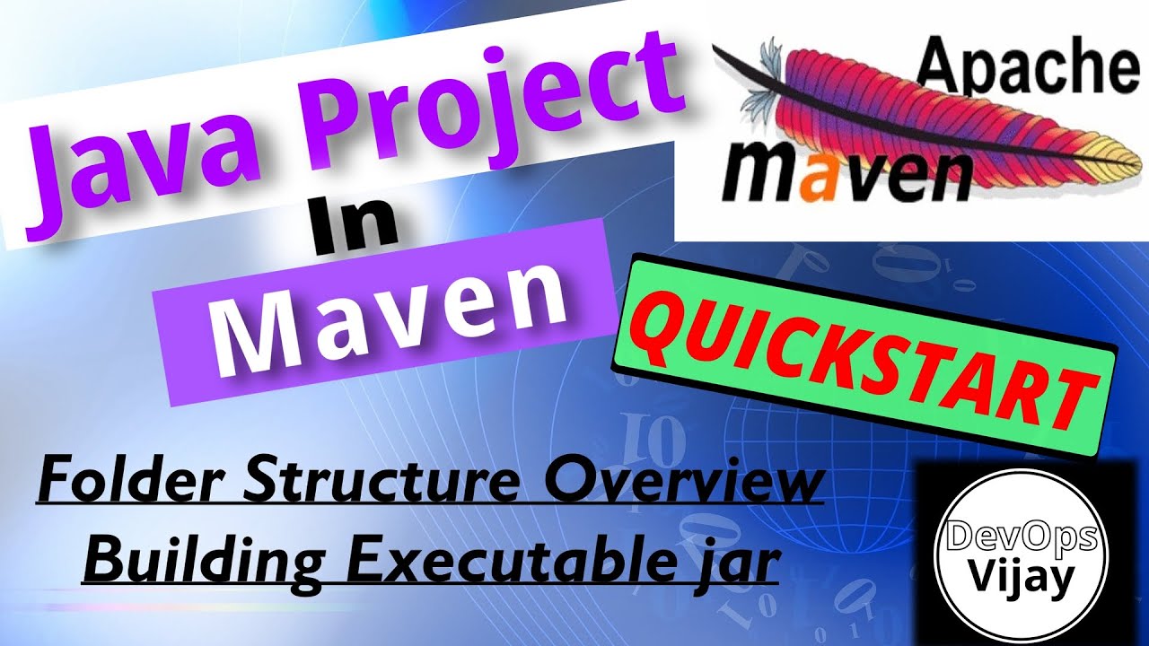 Create Java Project In Maven Folder Structure Overview Jar Building