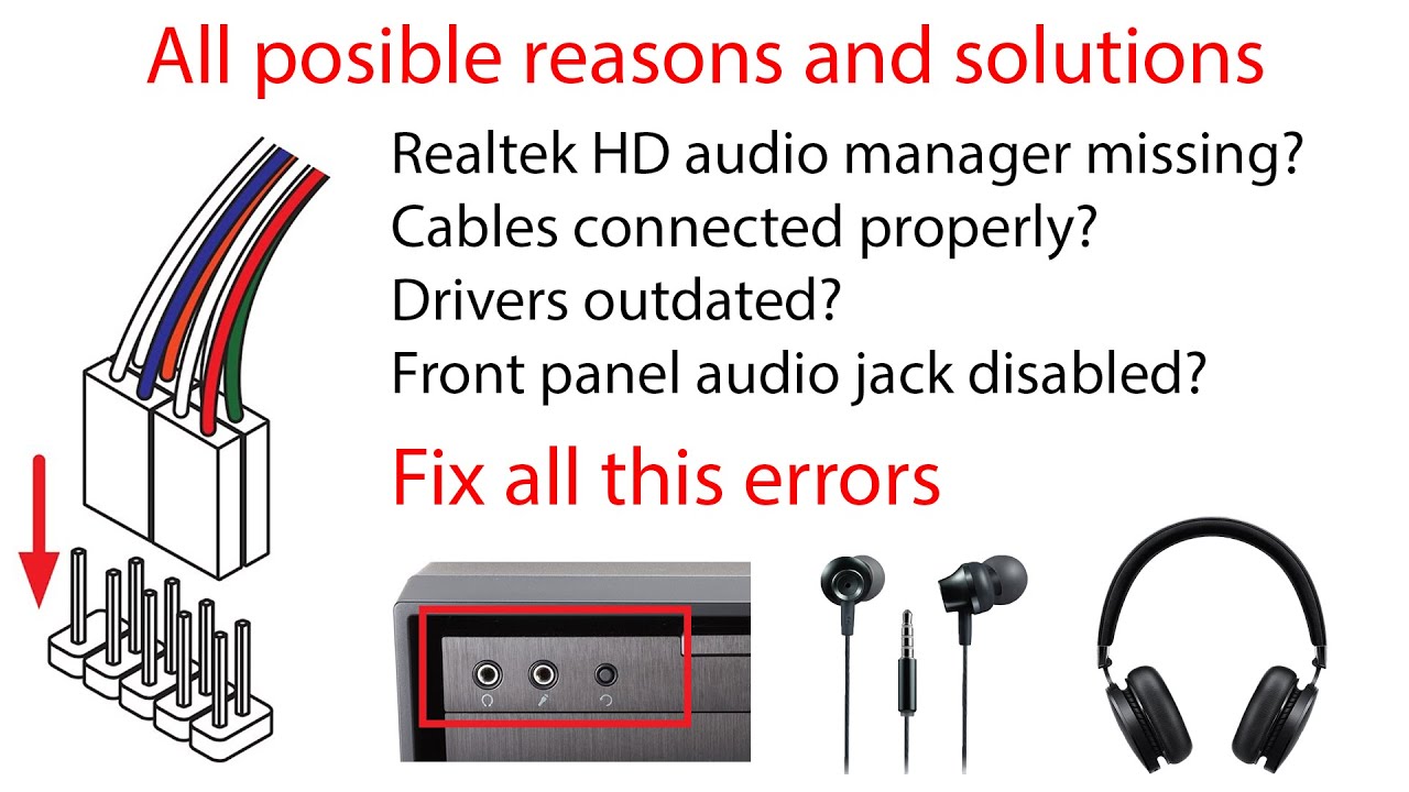 Front Panel Audio Jack Not Working Windows 11 At Flynn Deacon Blog