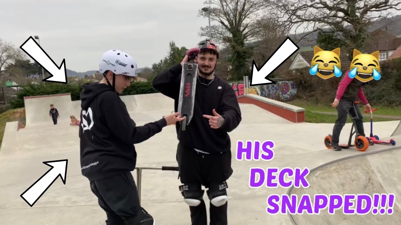 His Deck Broke Youtube