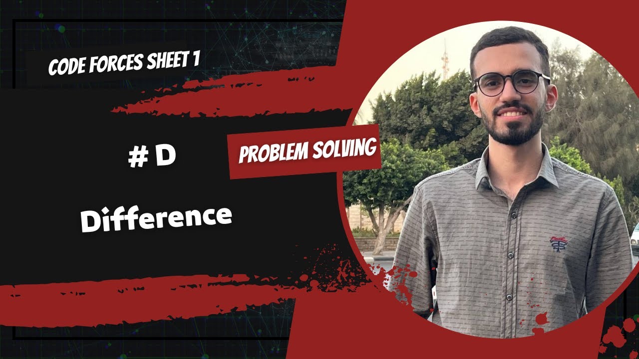 Sheet 1 Problem Difference Youtube