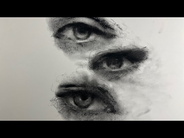 How To Draw An Eye Charcoal