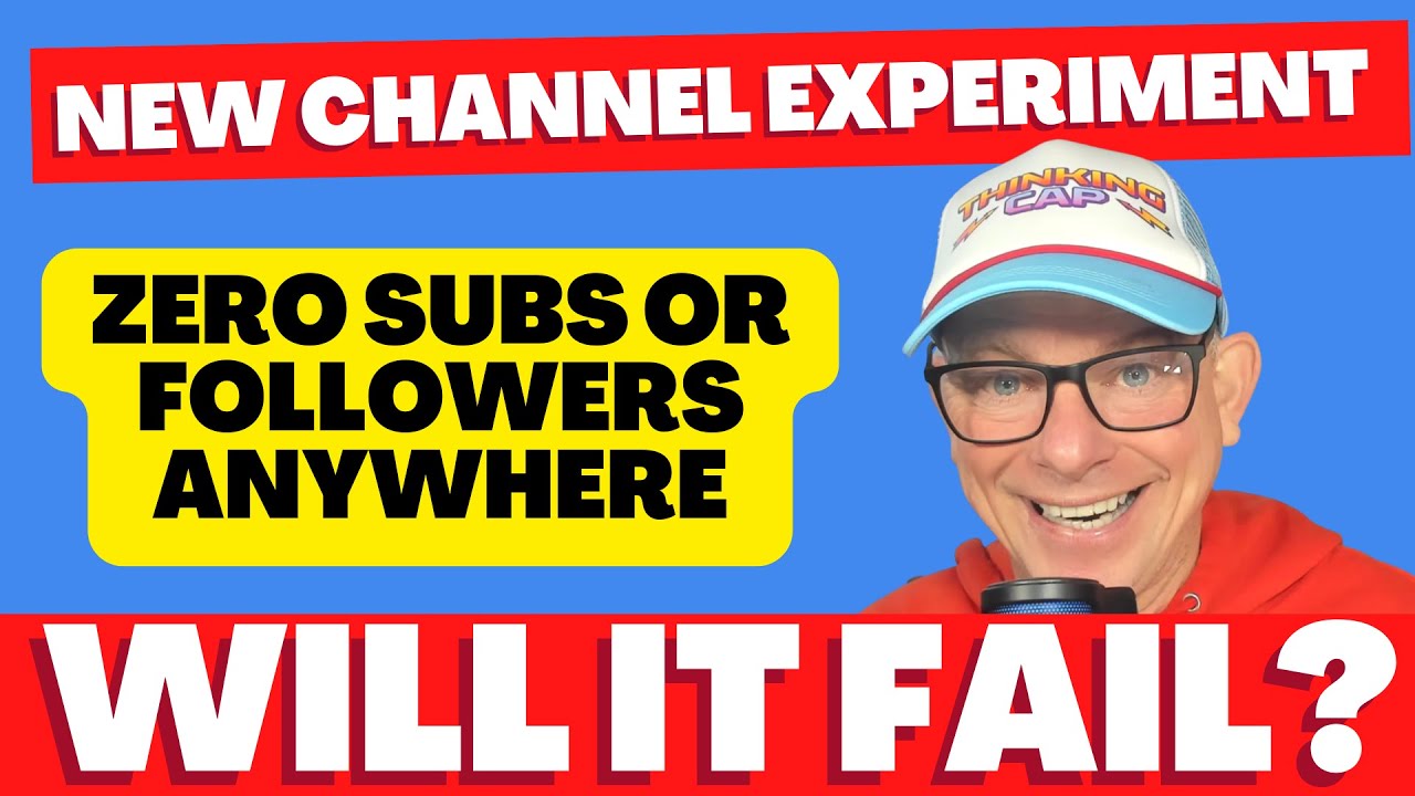 New Channel Experiment New Everything From Scratch Yt Fb Tiktok