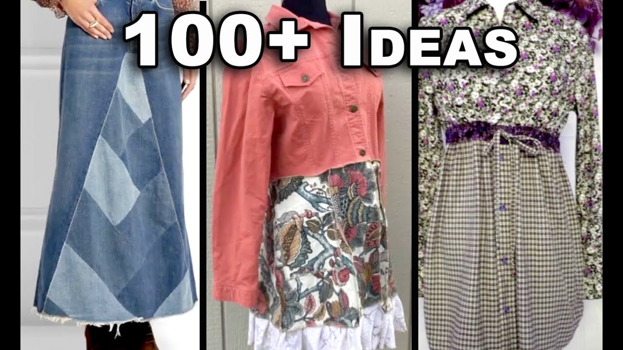 100 Compilation Of Ideas For Upcycle Sewing Thrift Flip Ideas Youtube