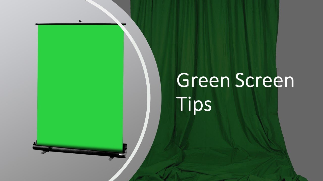 Green Screen Tips Youtube