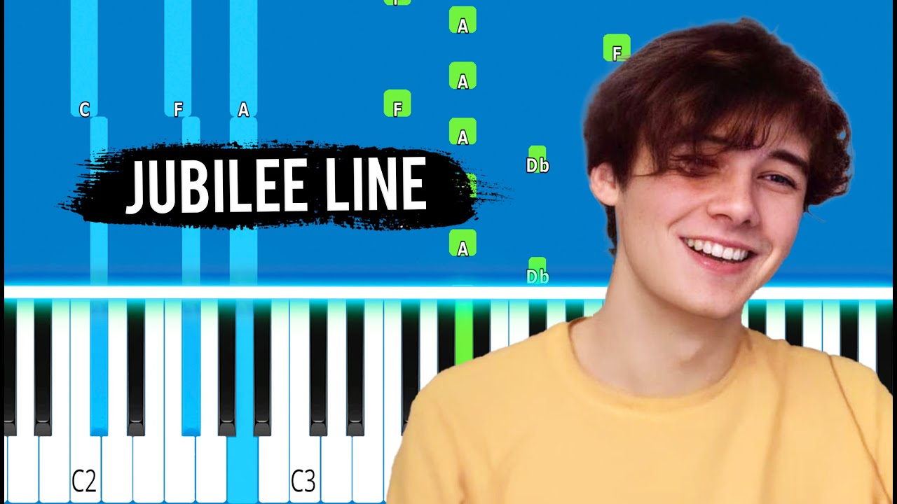 Wilbur Soot Jubilee Line Piano Tutorial Youtube