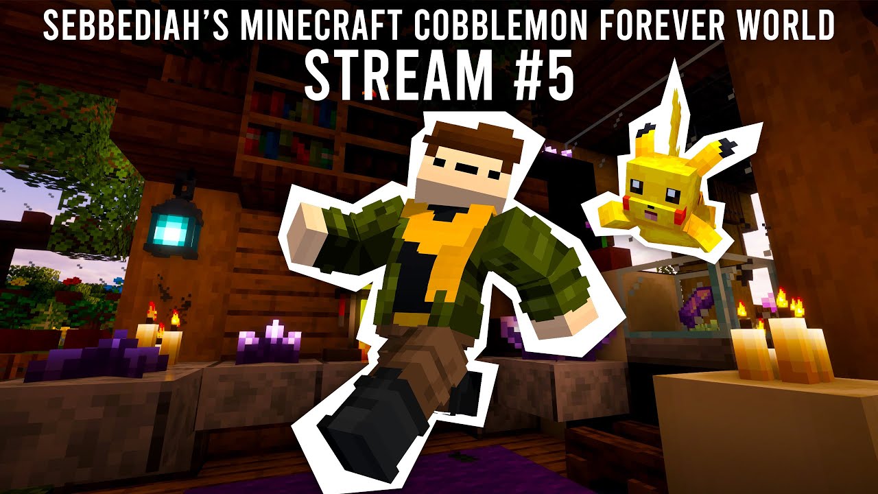 Sebbediah S Minecraft Cobblemon Forever World Stream 5 Between Ep4