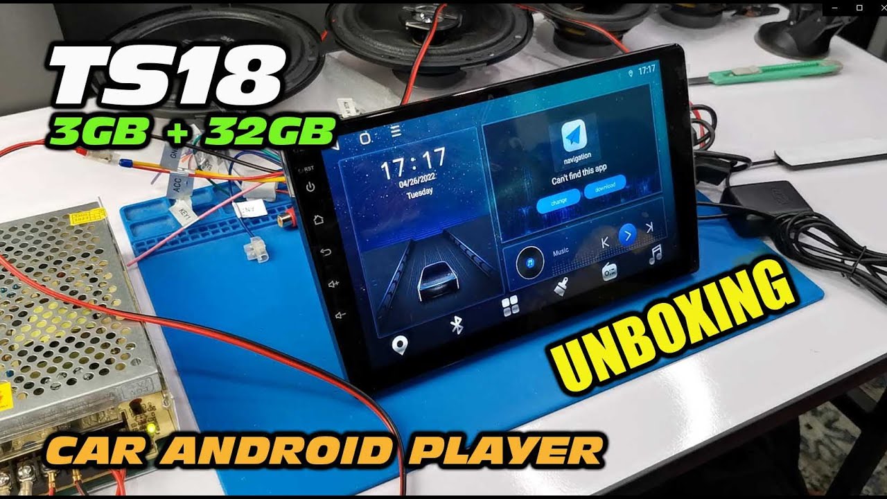 Ts18 3gb 32gb Car Android Player Unboxing Youtube