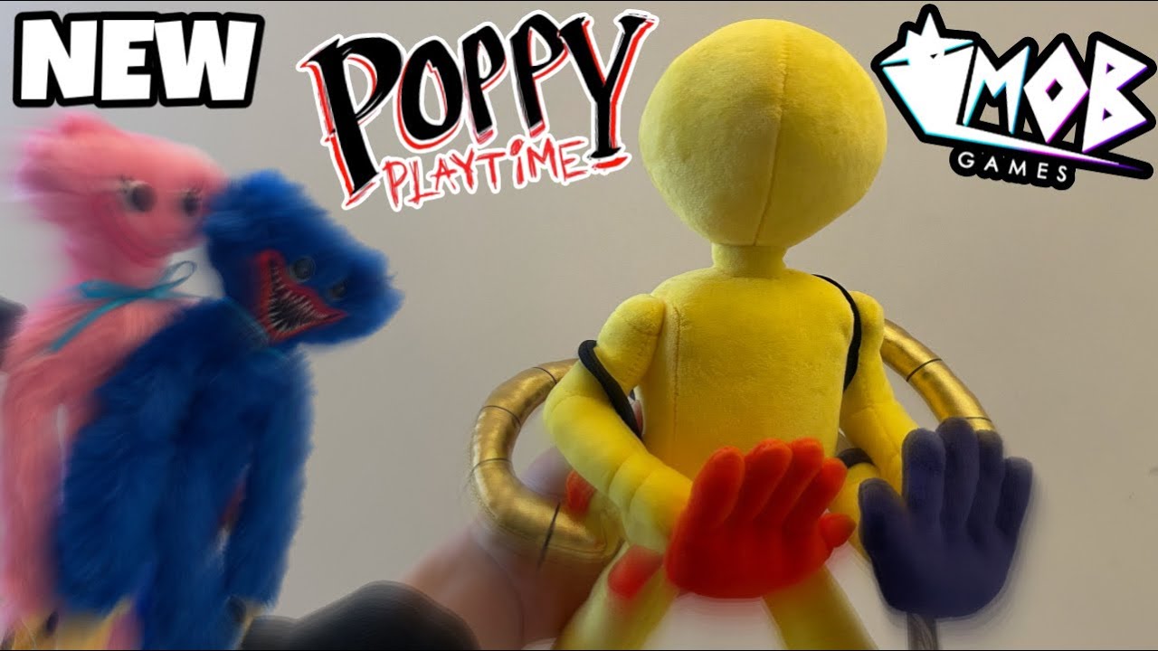 The Official Player Plush Is Finally Here Poppy Playtime Plush