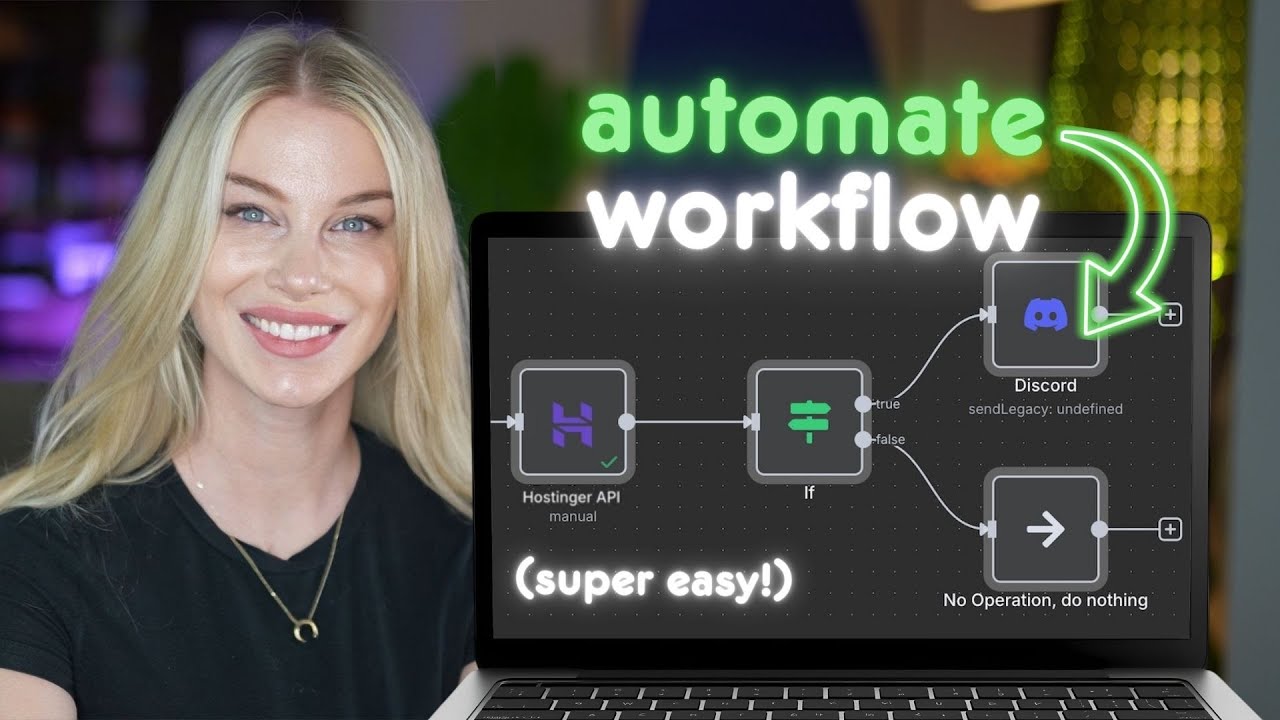 How To Automate Workflows Full Tutorial N8n Hostinger Youtube