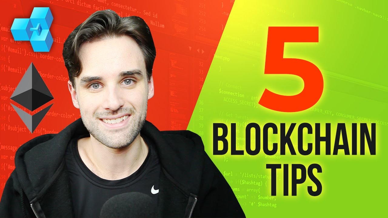 5 Tips I Wish I Knew Before Learning Blockchain Programming Youtube