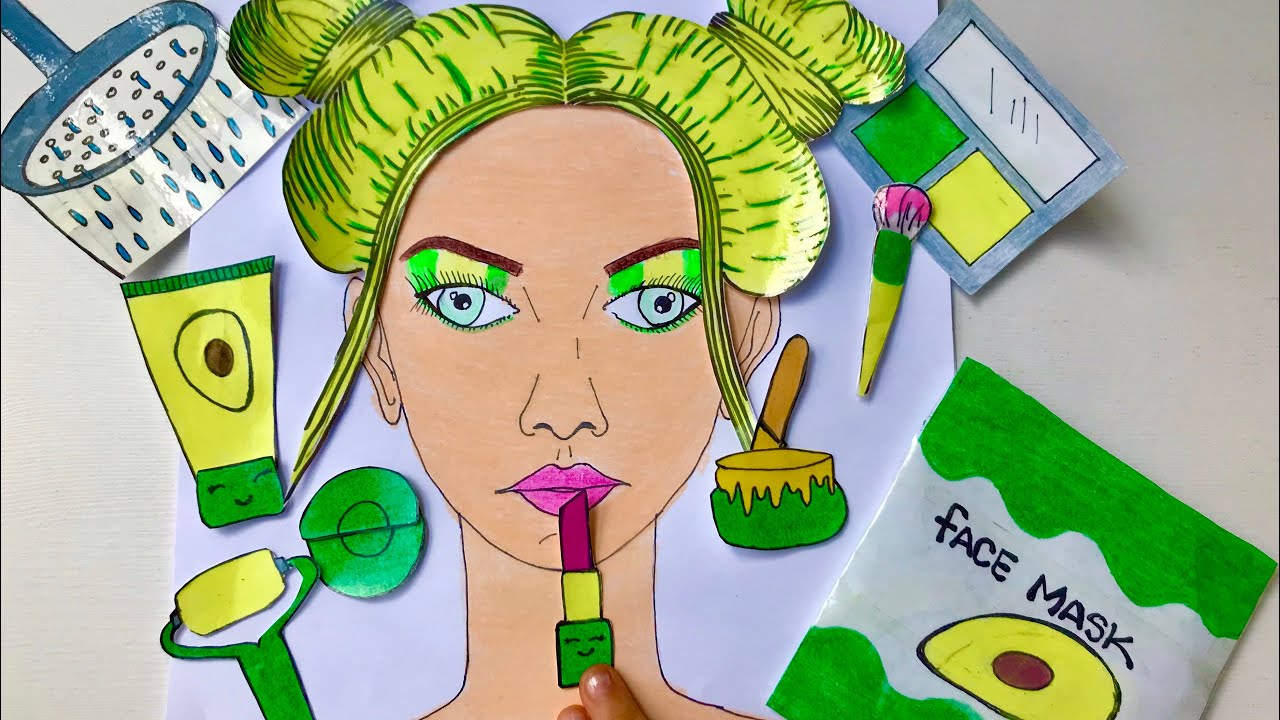 Como Maquillar Muг Ecas De Papel Paperdiy Skincare рџ вђќв ђпёџmakeupрџ