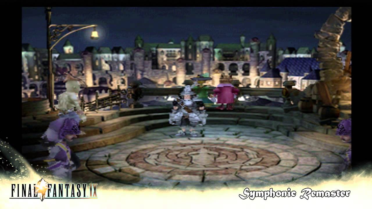 Final Fantasy Ix 1 17 Dark City Treno Symphonic Remaster Youtube