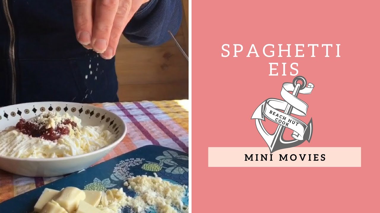 How To Make Spaghetti Eis Youtube