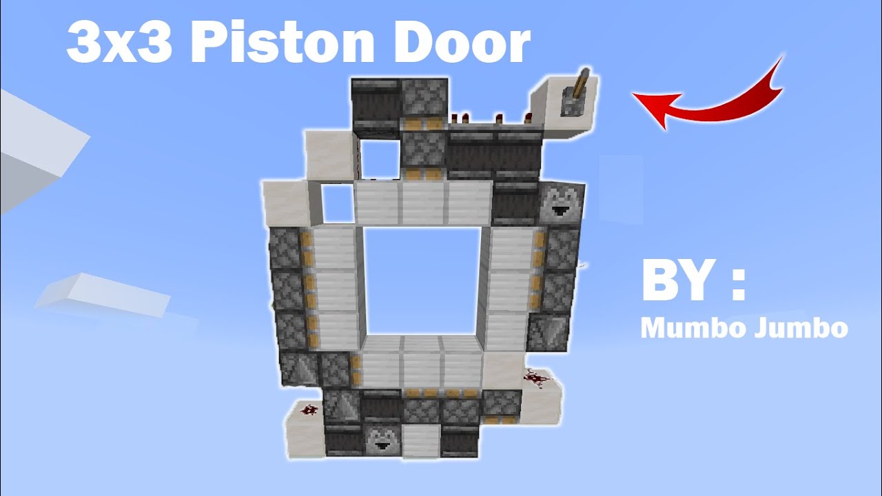 How To Build A 3 3 Piston Door Builders Villa