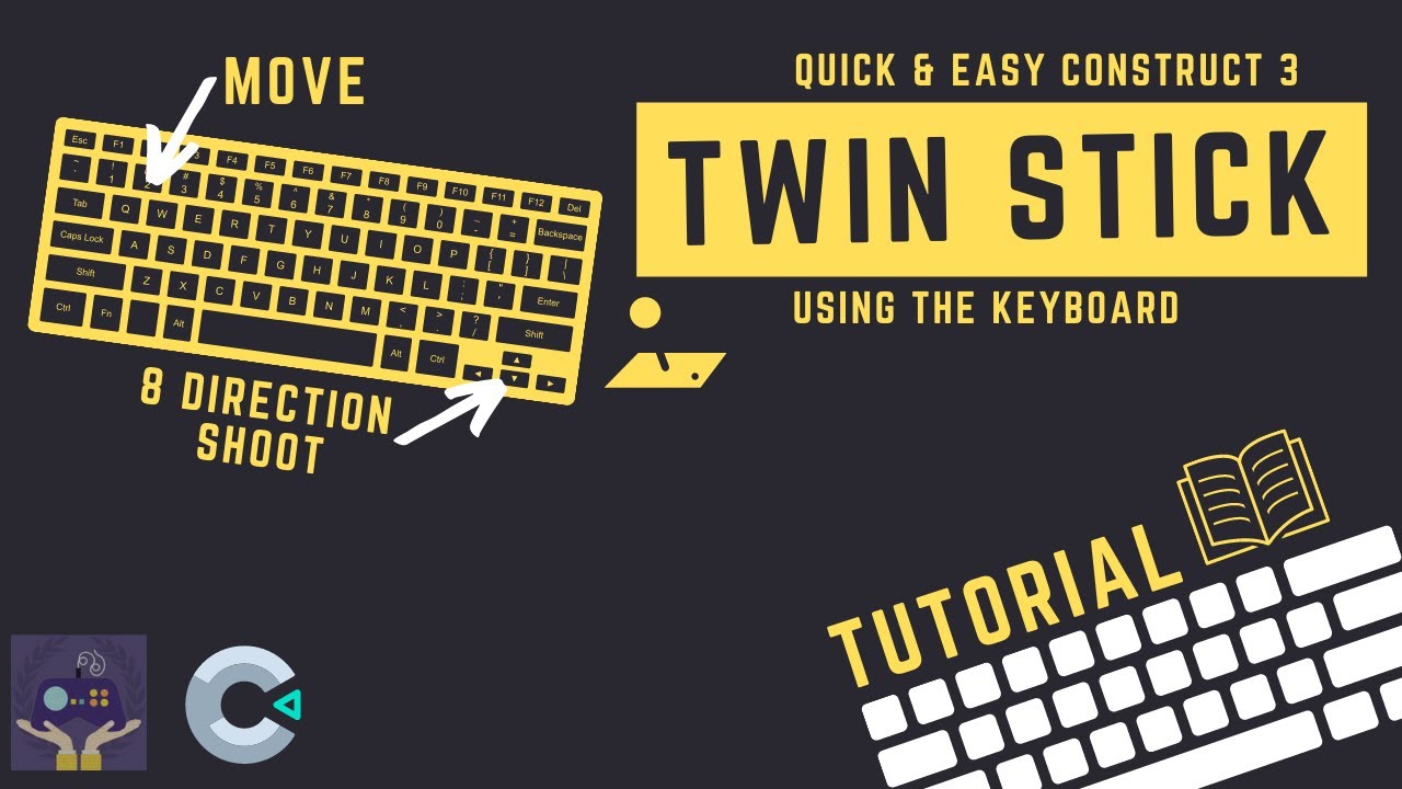Construct 3 Smash Tv Controls Twin Stick Controls Tutorial Youtube