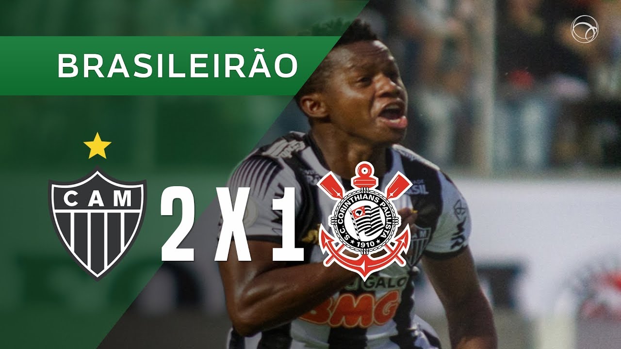 Atlético Mg 2 X 1 Corinthians Gols 01 12 Campeonato Brasileiro