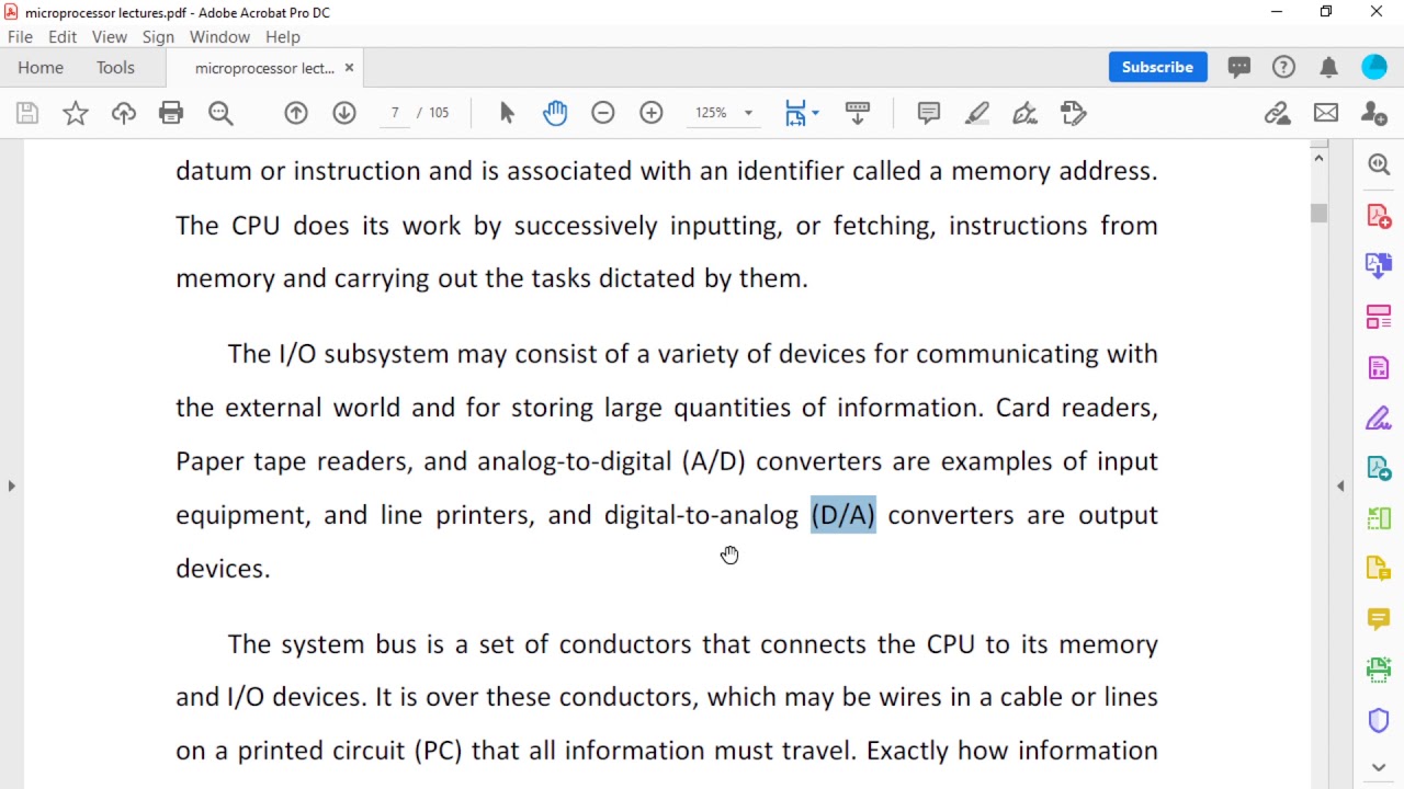 Microprocessor Lec1 Youtube