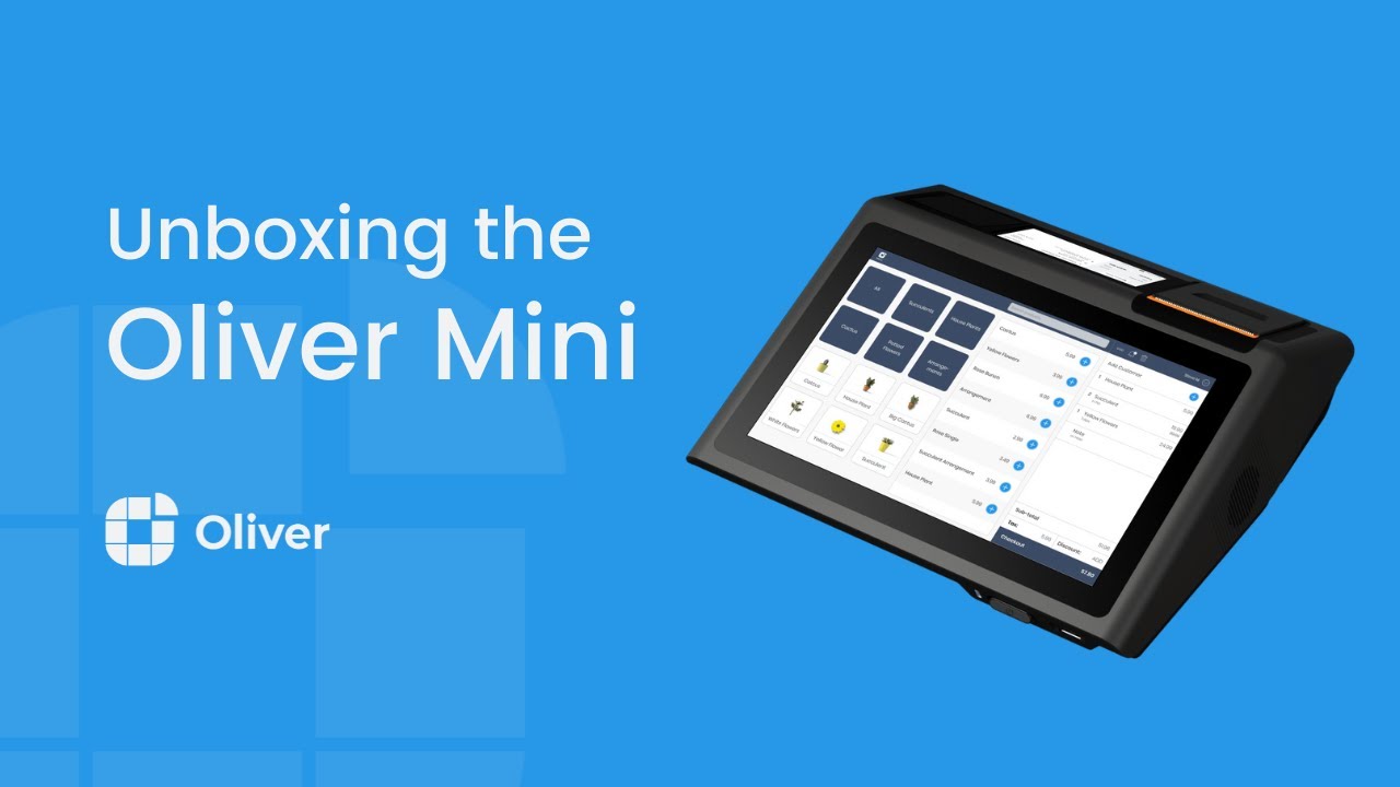 Unboxing The Oliver Mini Point Of Sale For Woocommerce Oliver Pos