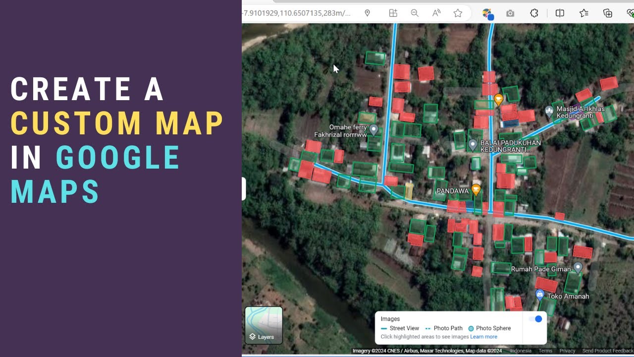 Create A Custom Map In Google Maps Youtube