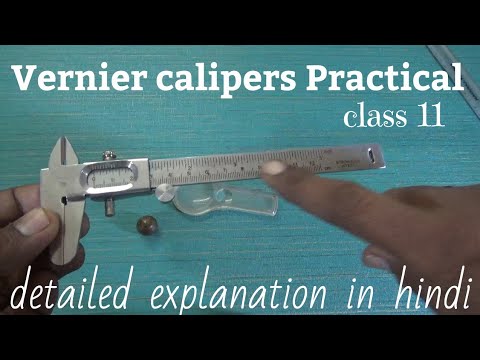 Vernier Calipers Experiment Class 11 Physics Practical Youtube