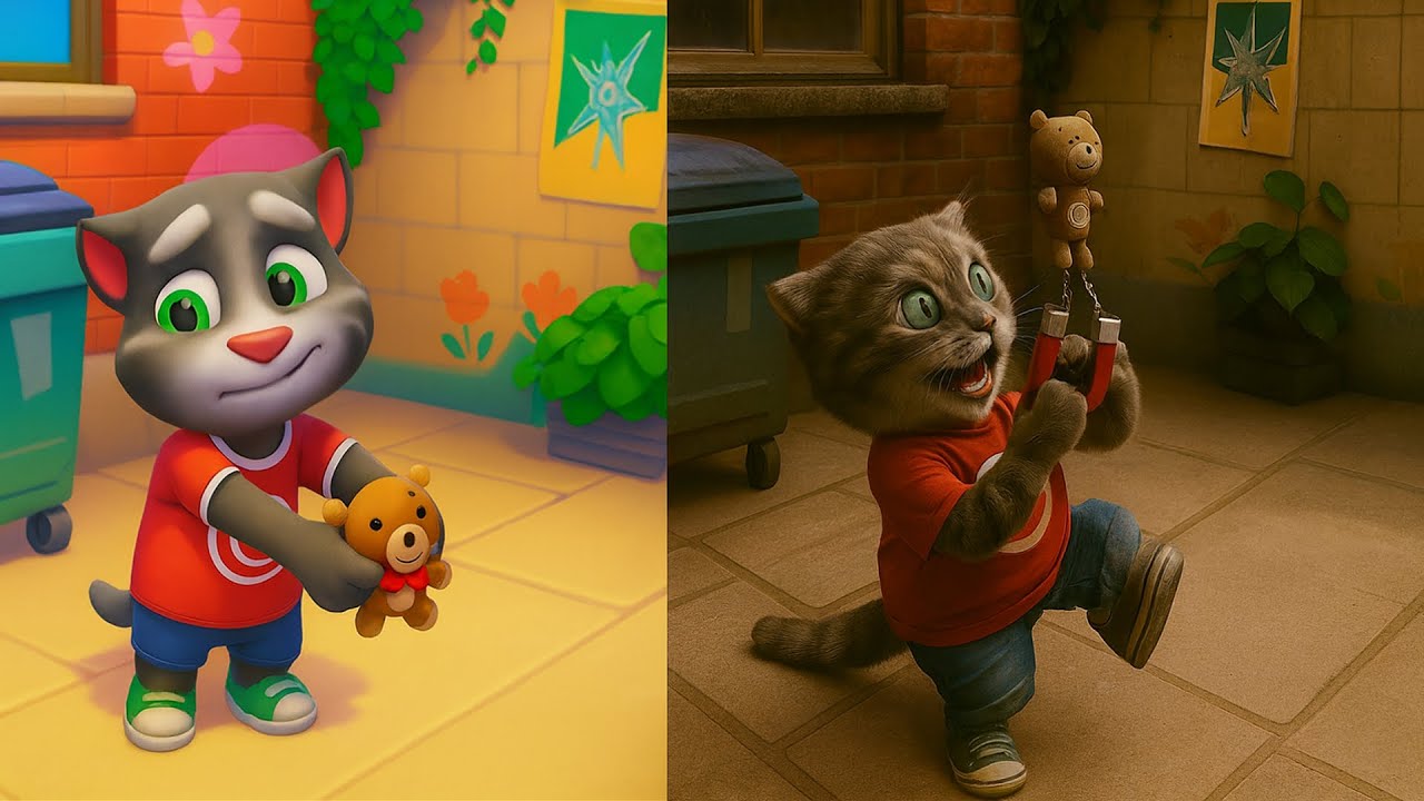 Talking Tom Cat 2025 In Real Life Part 35 Youtube