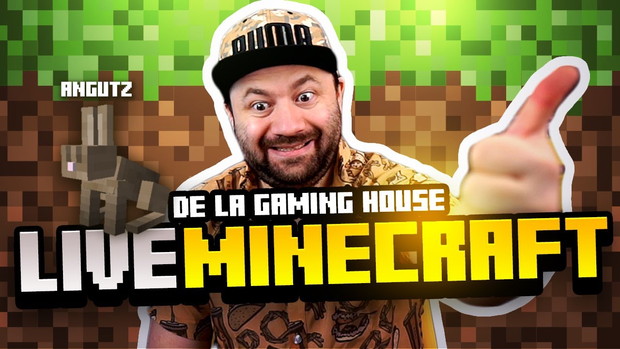 Minecraft Live De La Gaming House Youtube