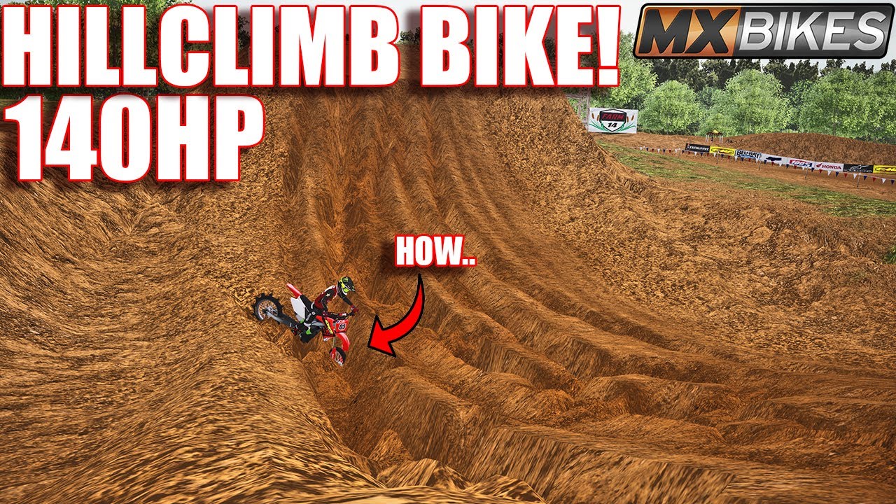 140 Horsepower Hillclimb Bike With Max Erode Made The Biggest Ruts In