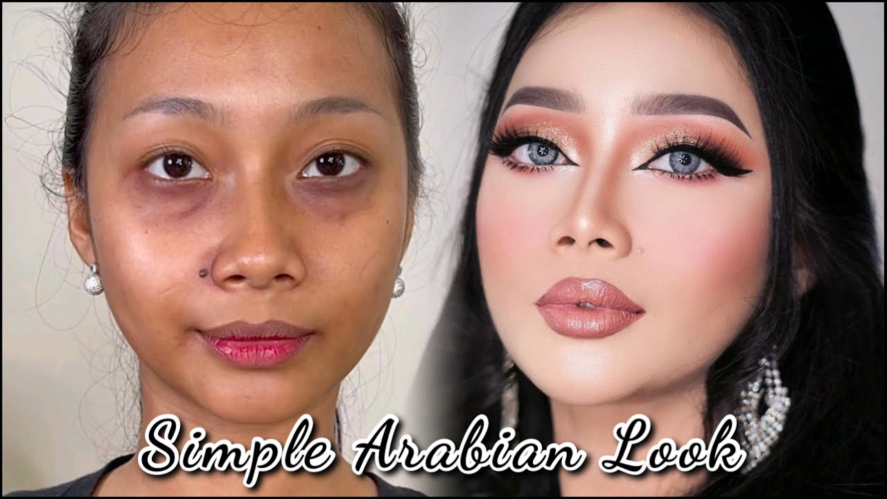 Tutorial Makeup Arabian Look Versi Simpel Pakai Produk Lokal