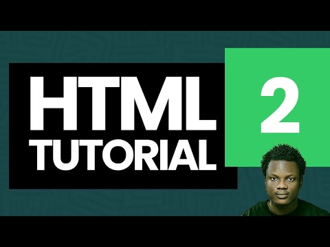 Html Tutorial For Beginners Creating The First Web Page Youtube