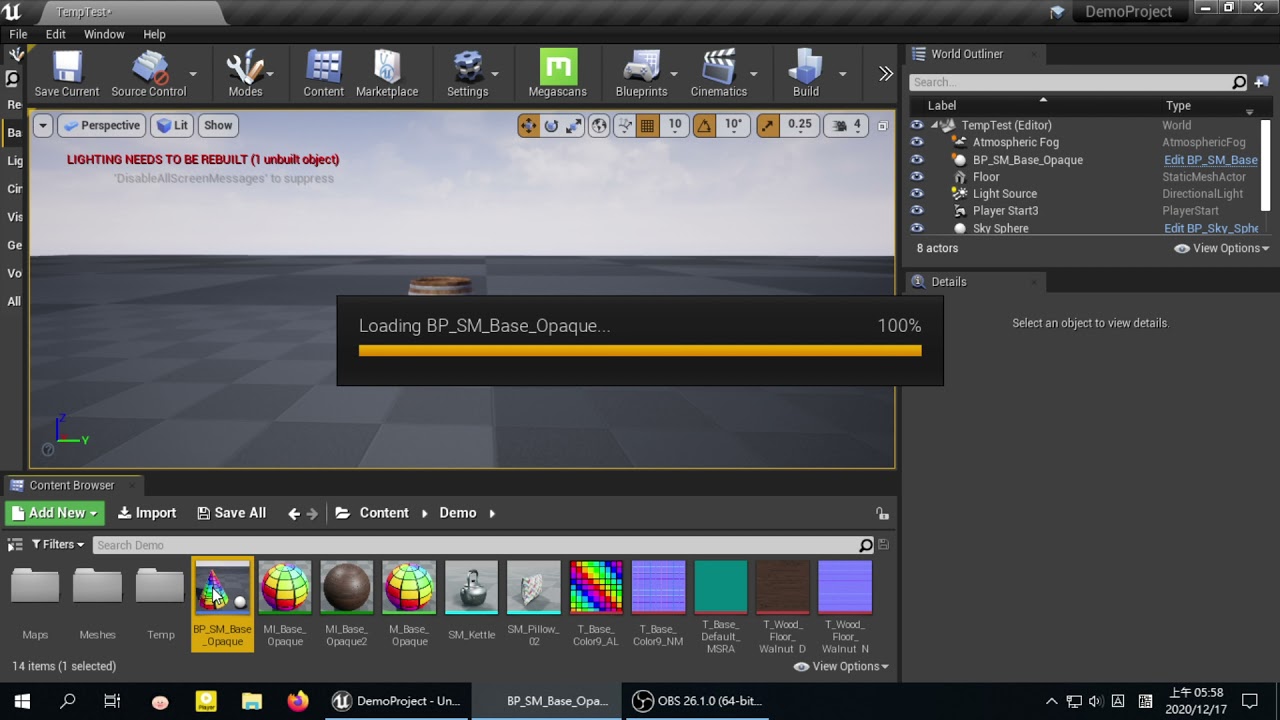Ue4 Enable Staticmesh Simulate Physics In Blueprint Youtube