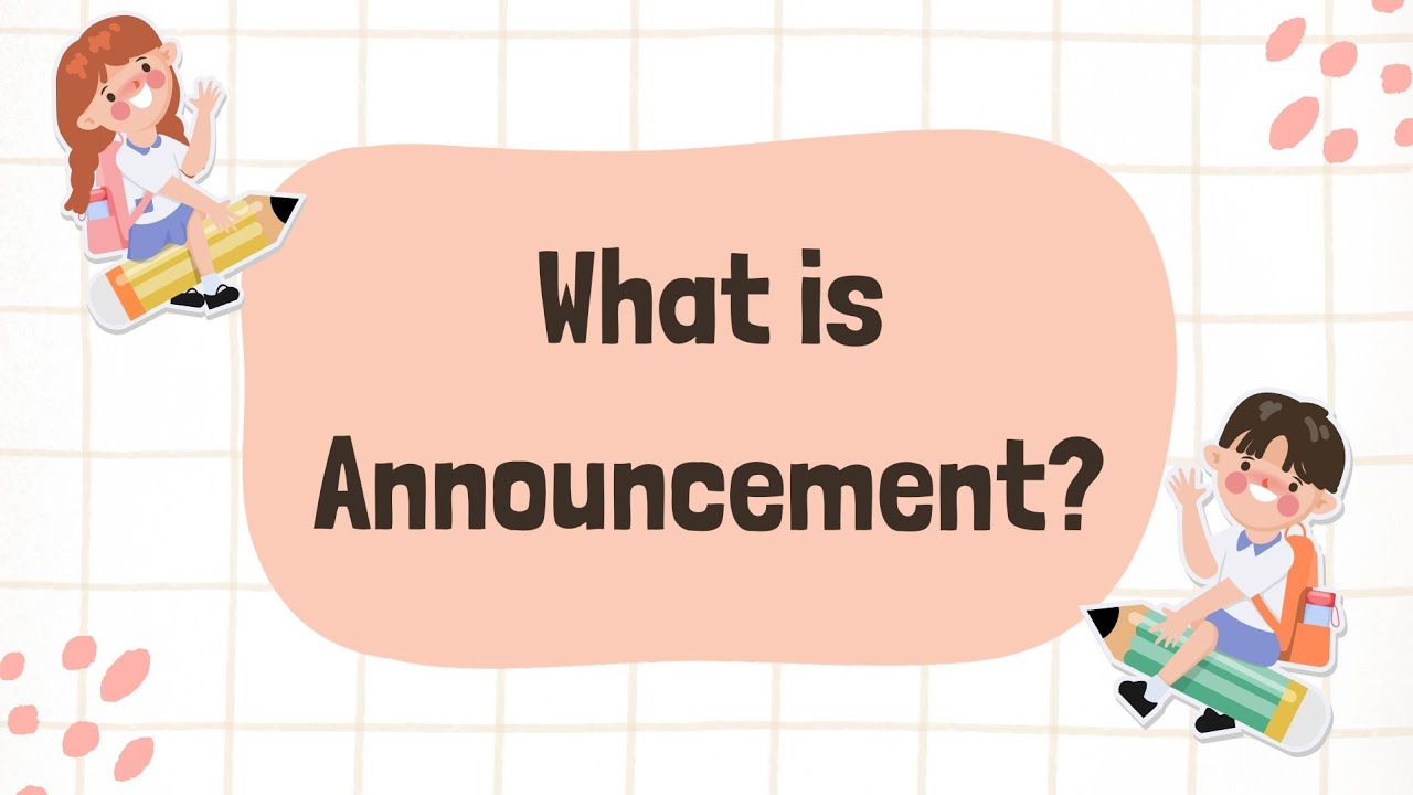 What Is Announcement Tugas Video Pembelajaran X Dkv 2 Group One