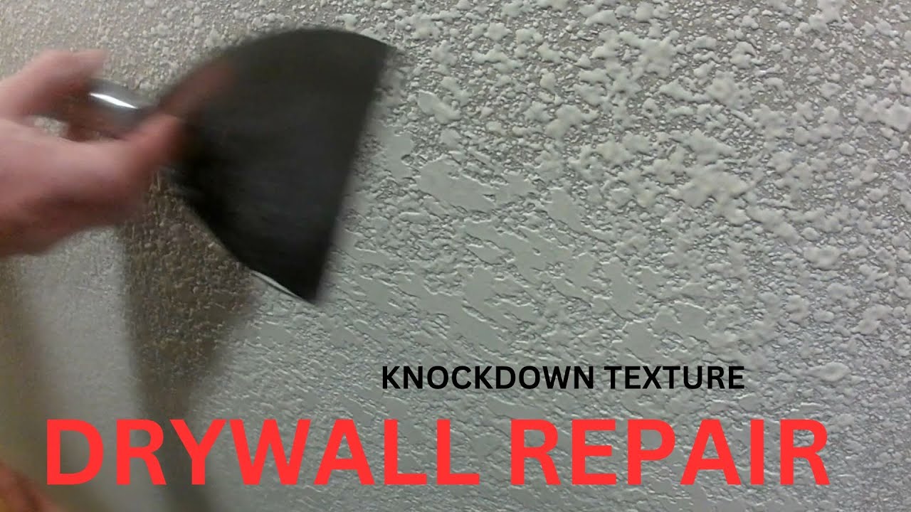 Drywall Step By Step Through The Easy Knockdown Texture Techniques That