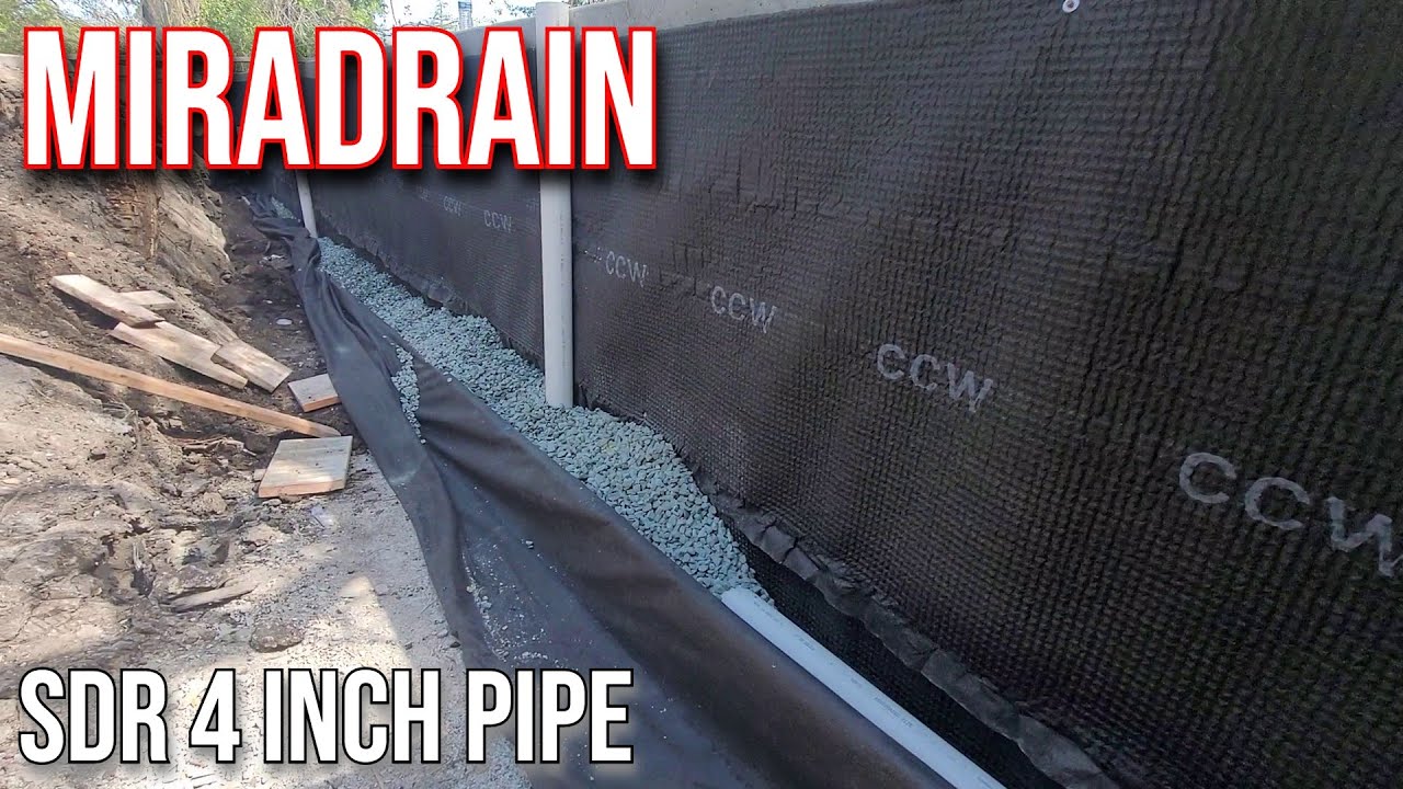 Understanding Mira Drain A Concrete Retaining Wall Drainage Solution