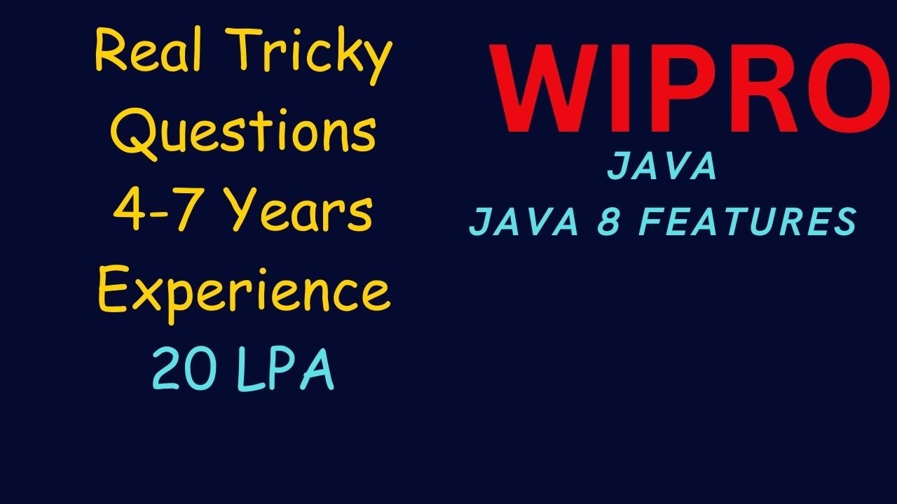 Wipro Interview Questions And Answers Youtube