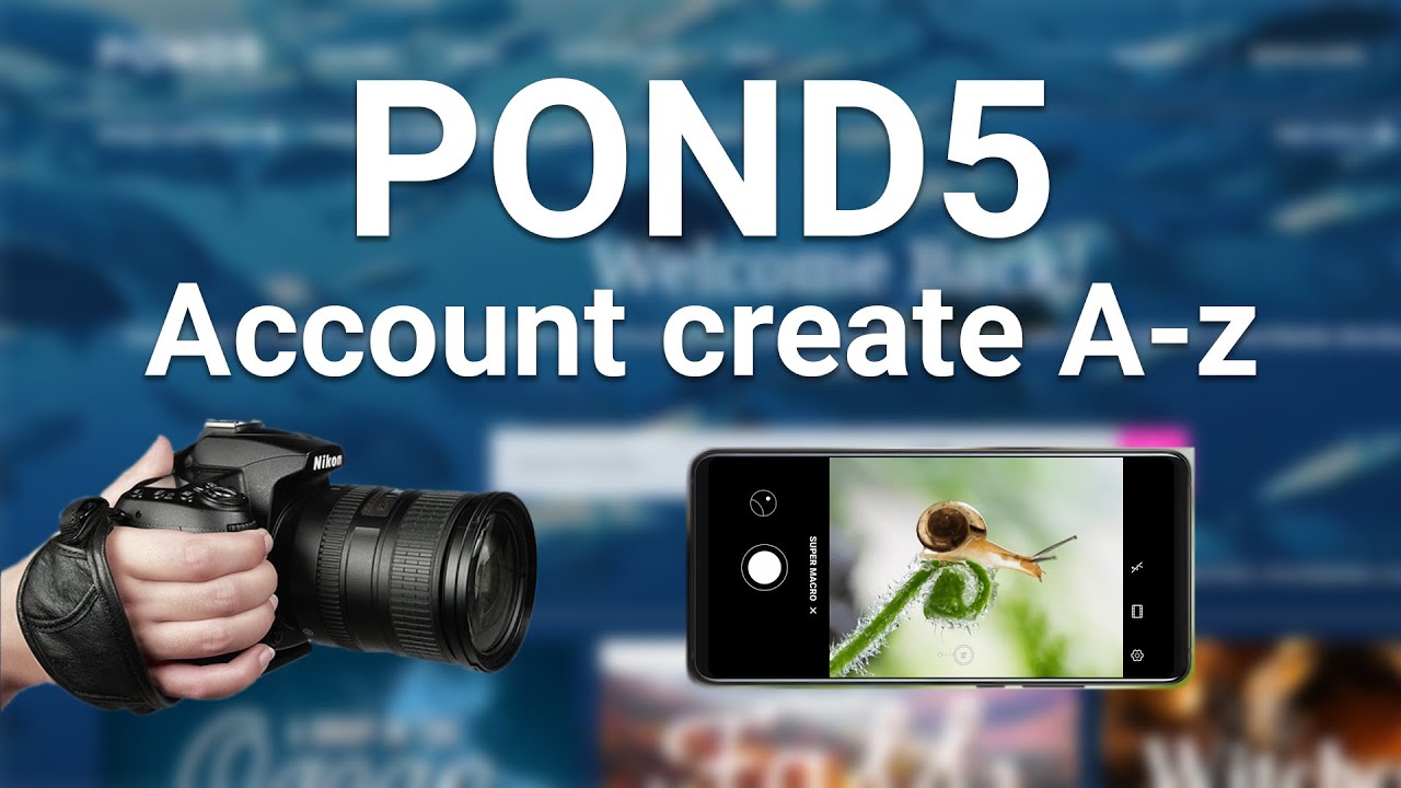 How To Create Pond5 Contributer Account Bangla Youtube