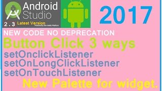 11 Android Studio Tutorial Simple Button Click Example New By