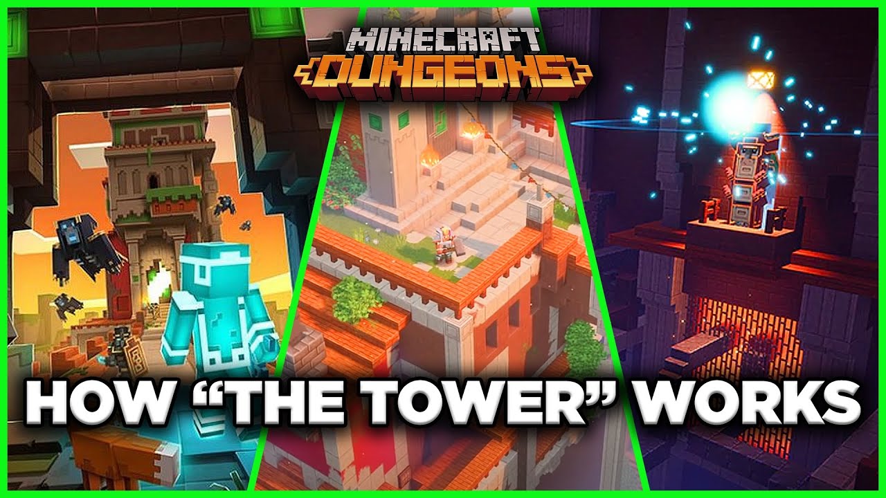 The Tower Everything You Need To Know Minecraft Dungeons Youtube