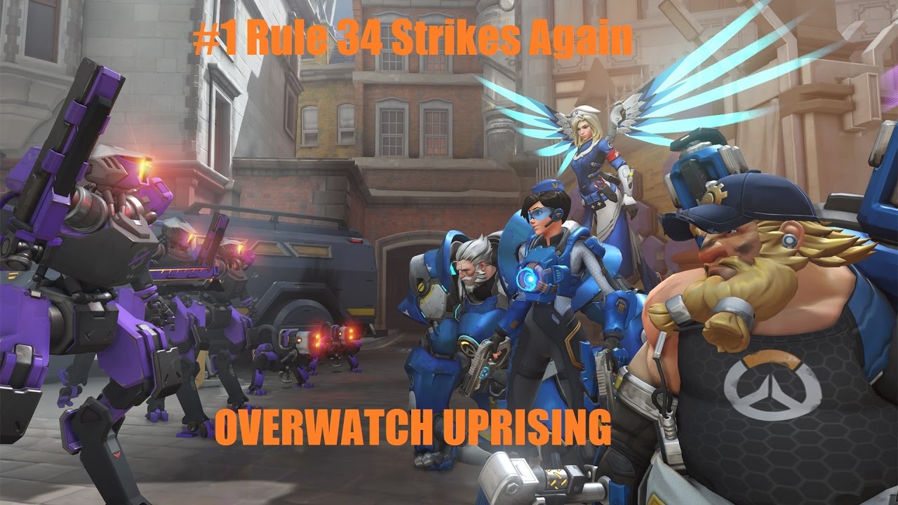 Overwatch 1 Rule 34 Strikes Again Uprising Event Youtube