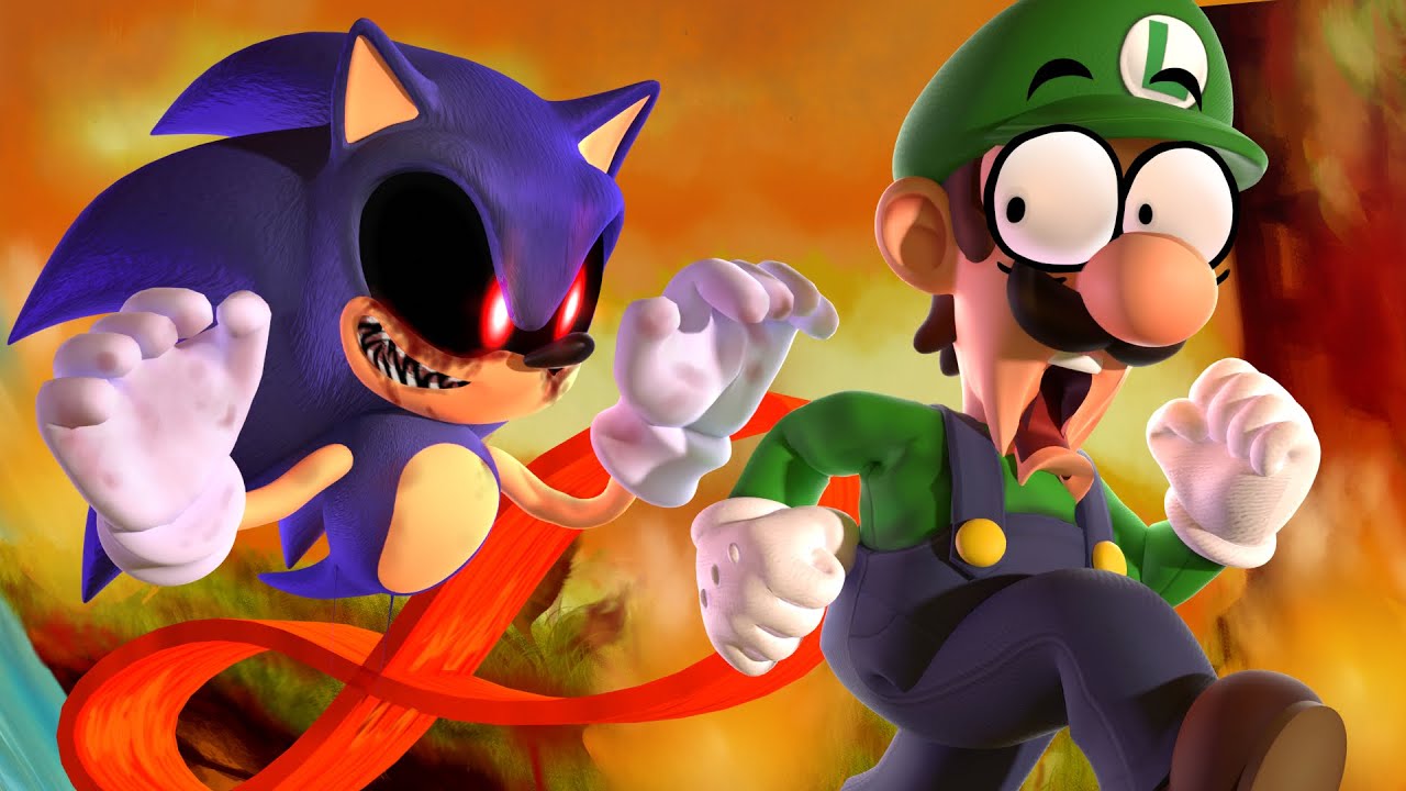 Luigi Plays Sonic Exe Youtube