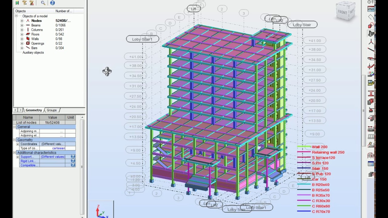 How To Mesh Panel In Robot Youtube